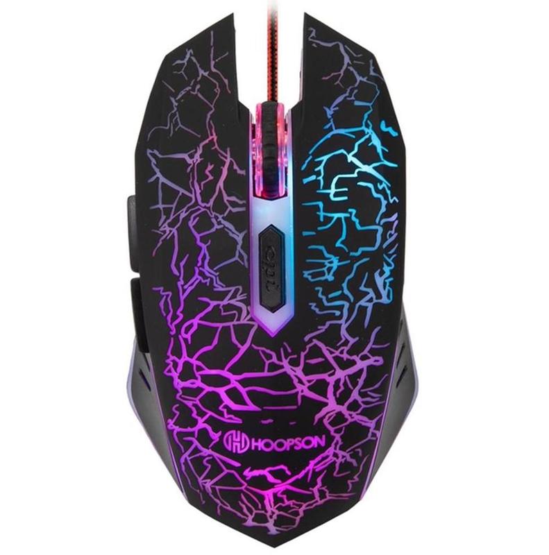 Mouse Gamer USB 2400DPI 6 Botoes Predador Hoopson GT-1000 - MERCORIENTAL - Mouse Gamer ...
