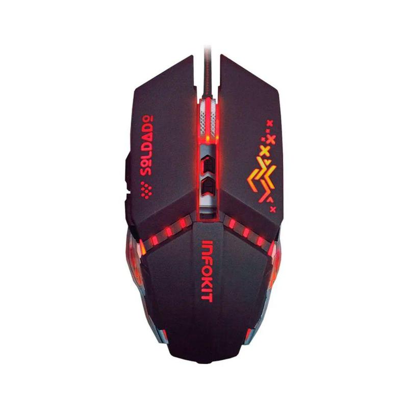 Mouse Gamer Usb 2400dpi INFOKIT GM-705 - Mouse Gamer - Magazine Luiza