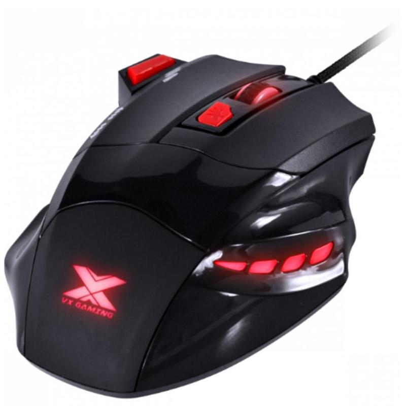 Mouse Gamer VX Gaming Black Widow 2400 DPI Ajustável 6 Botões Usb GM102 ...
