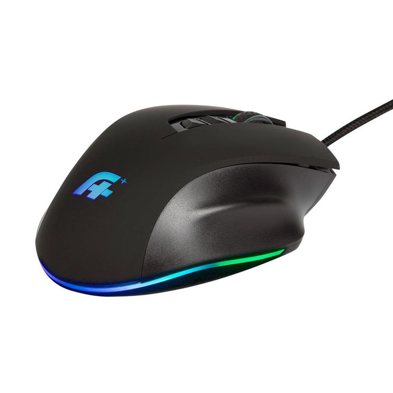 Mouse Gamer Yuki RGB 7 Botões 12000DPI 1ms USB Preto A+Plus - A+Plus ...
