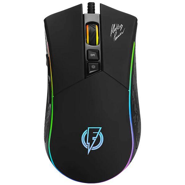 Mouse Gaming Flakes Power Epic FLKM001 USB Ate 4.800 Dpi com Backlight ...