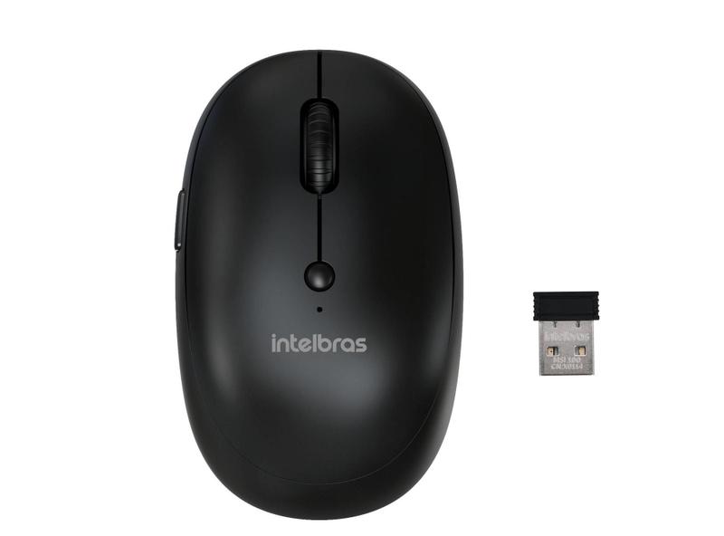 Mouse Intelbras MSI100 Sem Fio Preto - Mouse - Magazine Luiza