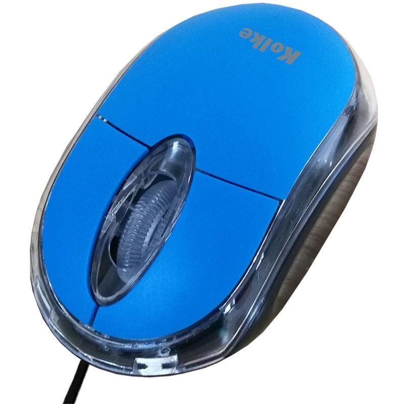 Mouse Kolke KEM-340 USB com Fio - Azul - Mouse - Magazine Luiza