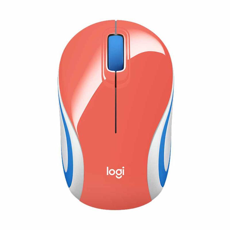 Mouse Logitech Mini Wireless M187 Laranja - Mouse - Magazine Luiza