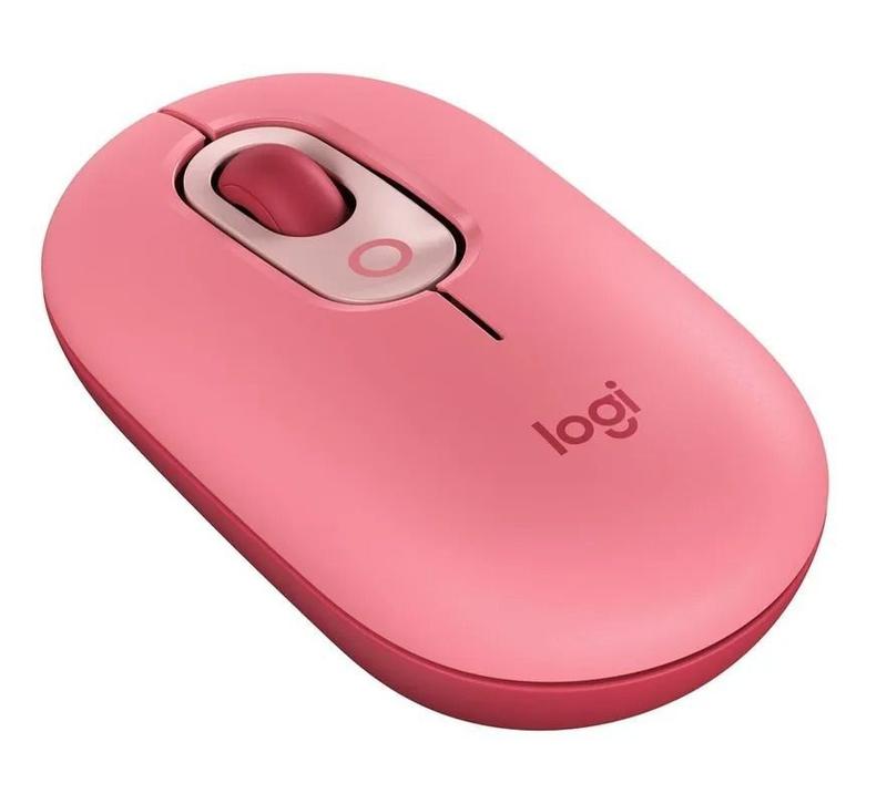 Mouse logitech pop sem fio rosa 910006551 - Mouse - Magazine Luiza