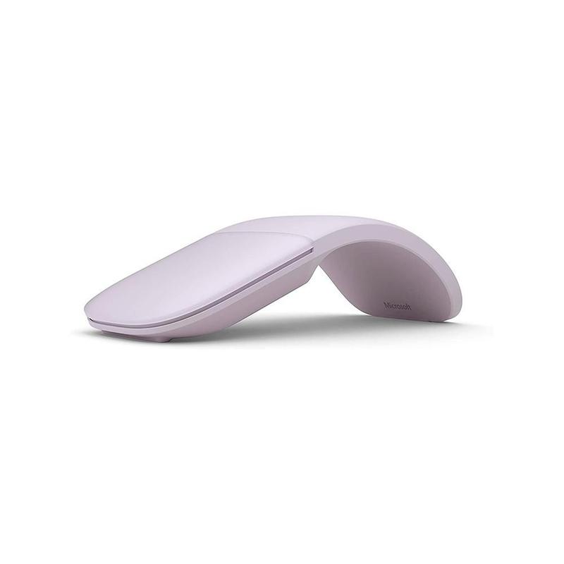 Mouse Microsoft Arc Elg-00016 Bluetooth Sem Fio Lilás - Mouse ...