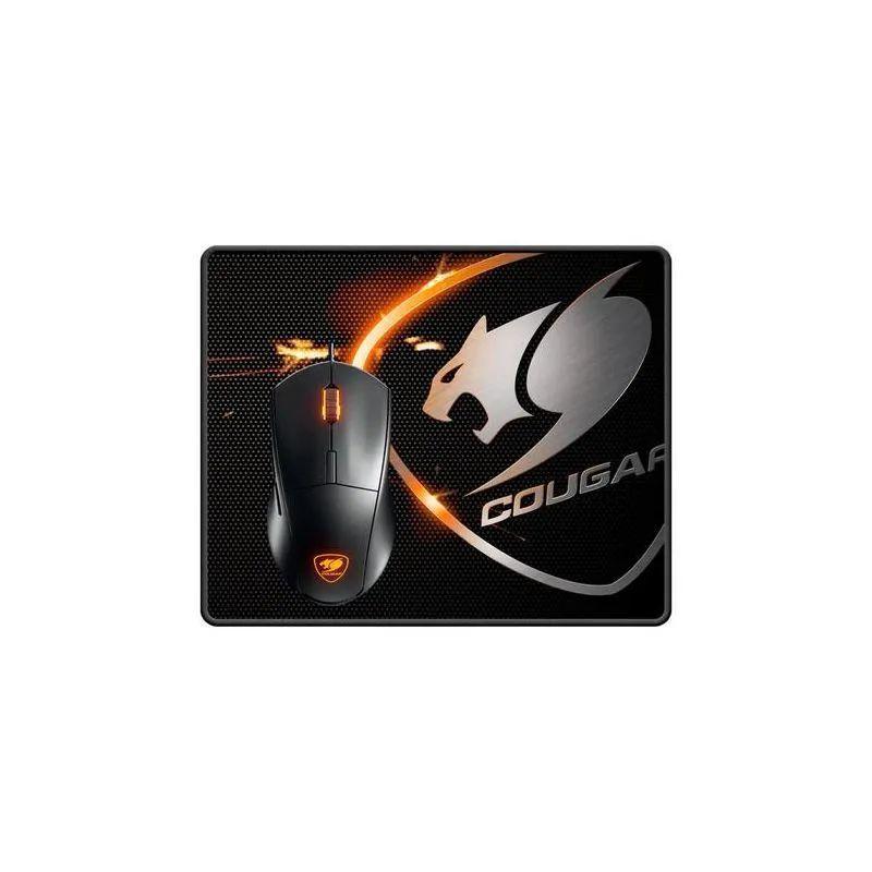 Mouse Minos Xc Cougar Usb Mousepad Velocidade Preto Kit 4000Dpi - Mouse ...