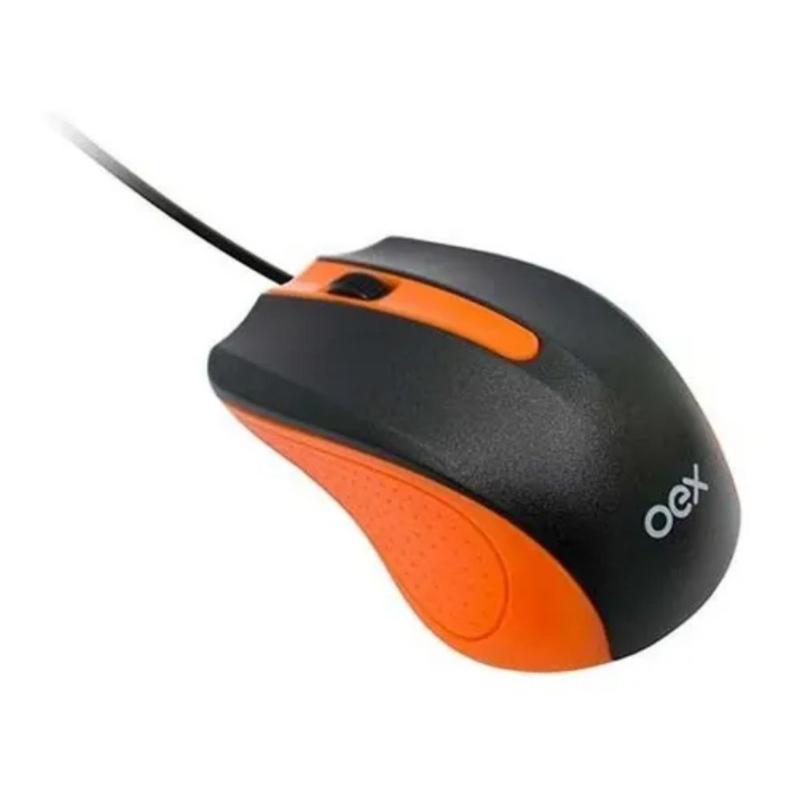 Mouse Oex Ms104 USB Essential Com fio 1000dpi Ergonômico - Mouse com ...