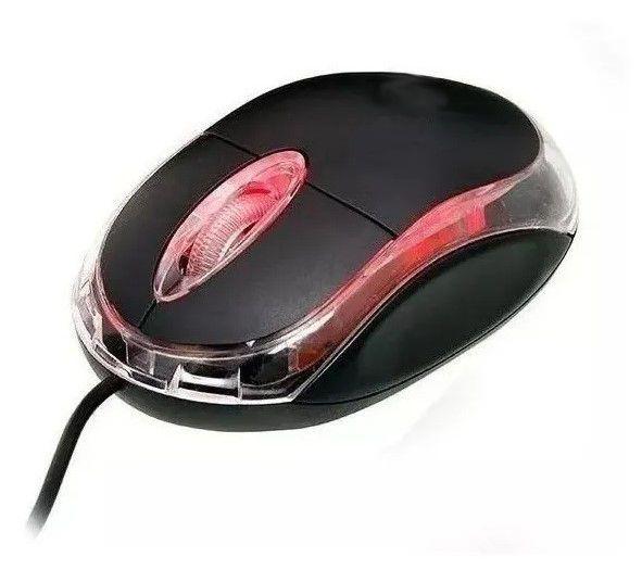 Mouse Optico Com Fio Entrada USB - EXBOM - Mouse - Magazine Luiza