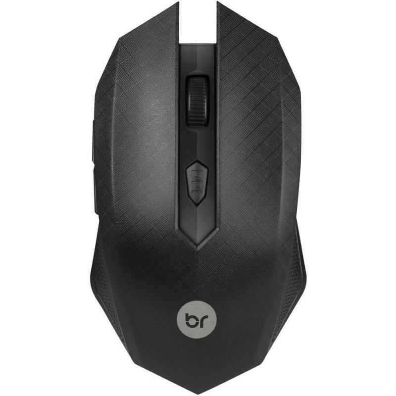 Mouse óptico sem Fio 1200DPI 2,4GHZ USB Preto - BRIGHT - Mouse ...