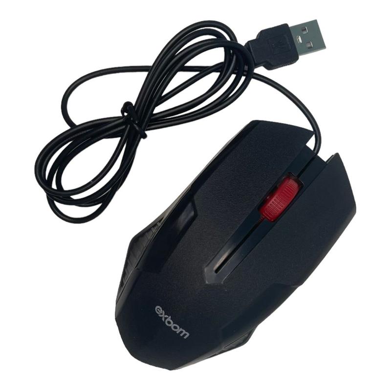 Mouse Óptico Usb Convencional Computador Notebook Pc Desktop - EXBOM ...