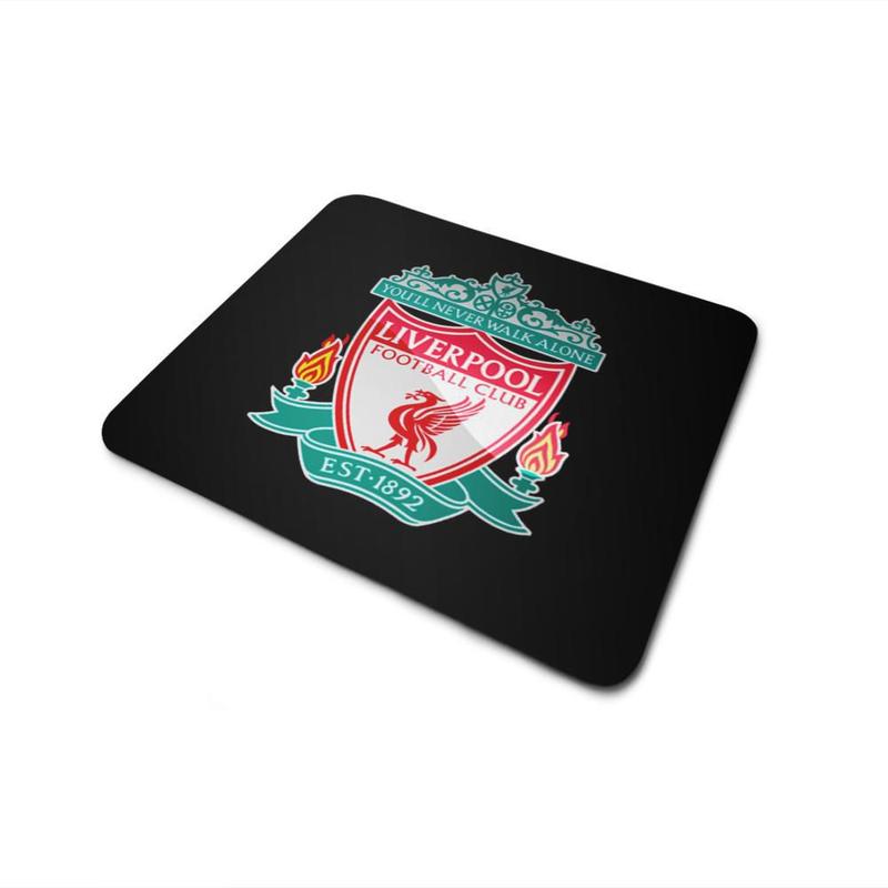 Mouse Pad Emblema Liverpool Fundo Preto - CN - Mouse Pad - Magazine Luiza