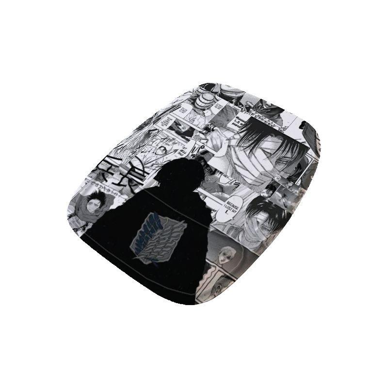 Mouse Pad Ergonomico Levi Attack on Titan Quadri - Personalize do seu ...
