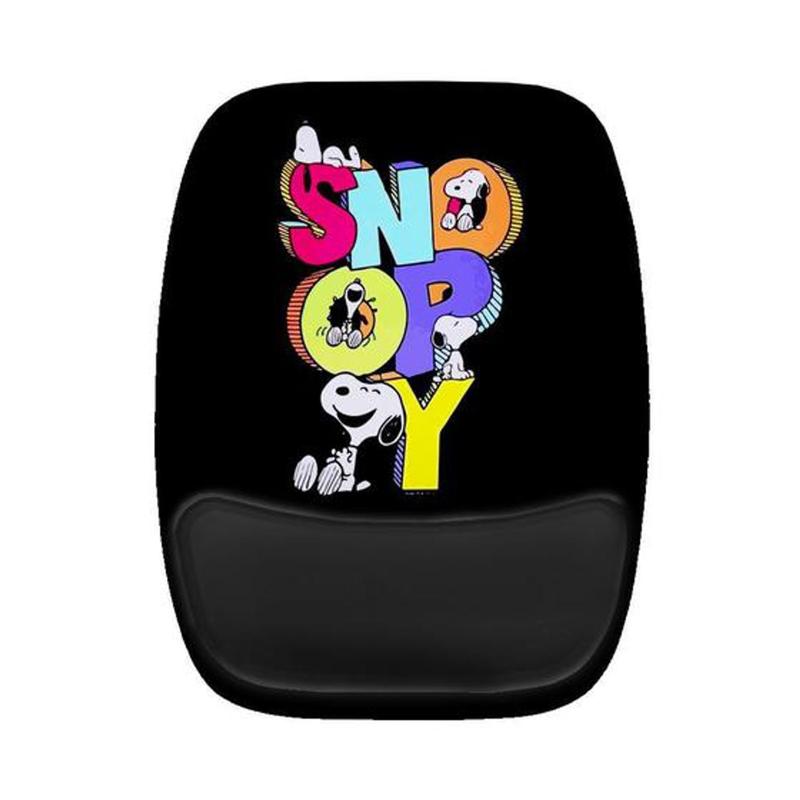 Mouse Pad Ergonomico Snoopy Colorido Escrita - Maluco por Caneca ...
