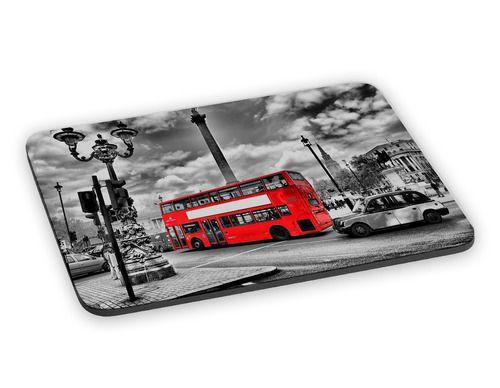 Mouse Pad Londres Ônibus Vermelho Hop On Hop Off Red Bus - Presentes ...