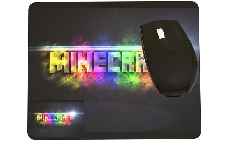 Mouse Pad Minecraft Logo - Central Personalizados - Mouse Pad ...