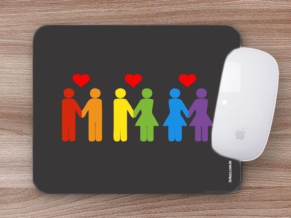 Mouse Pad, O Amor LGBT - CRIATIVE - Mouse Pad - Magazine Luiza