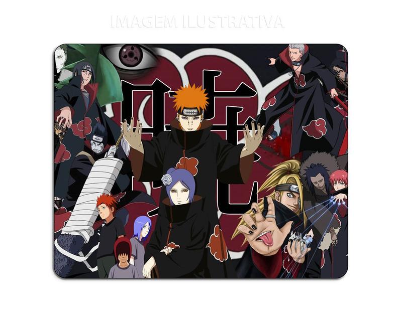 Mouse Pad Personalizado -Membros da Akatsuki - Pomps Geek - Mouse Pad ...