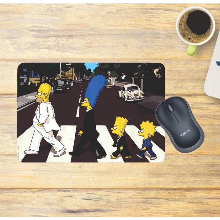 Mouse pad Simpsons em Beatles plano 18x21 - JDM DESIGN - Mouse Pad ...