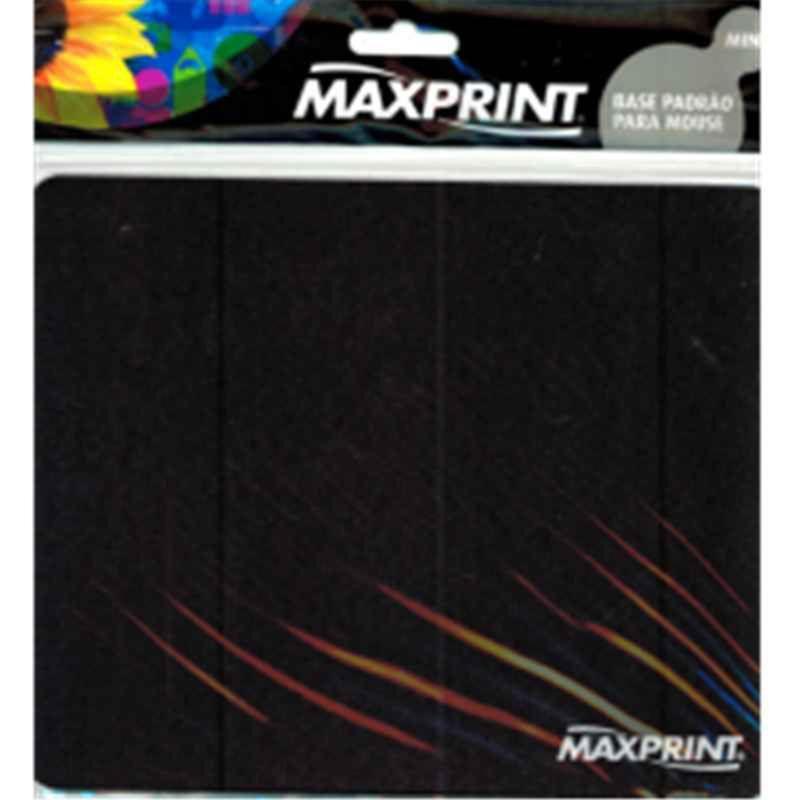 Mouse Pad Tecido Preto Maxprint - Mouse Pad - Magazine Luiza