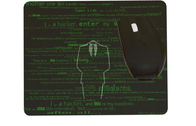 Mouse Pad Tecnologia Hacker - Central Personalizados - Mouse Pad ...