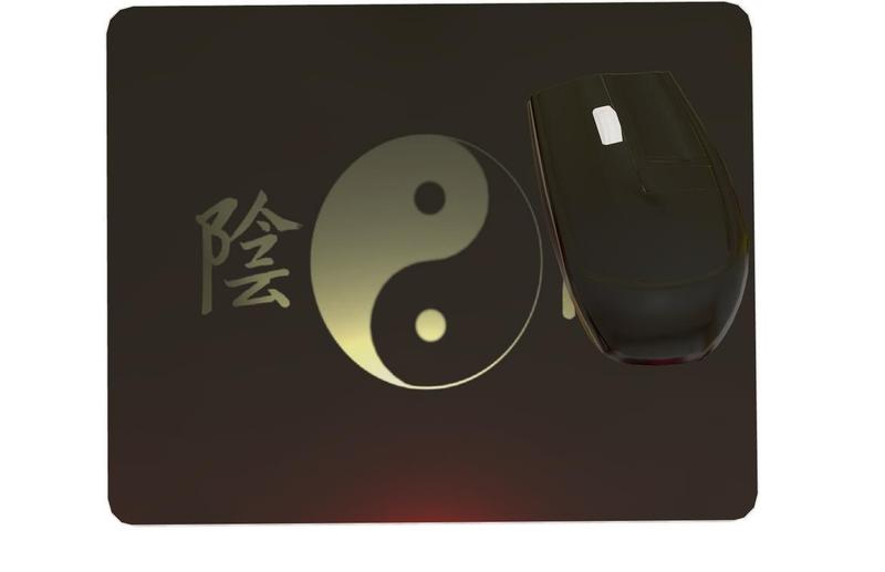 Mouse Pad Yin Yang Modelo 1 - Central Personalizados - Mouse Pad ...