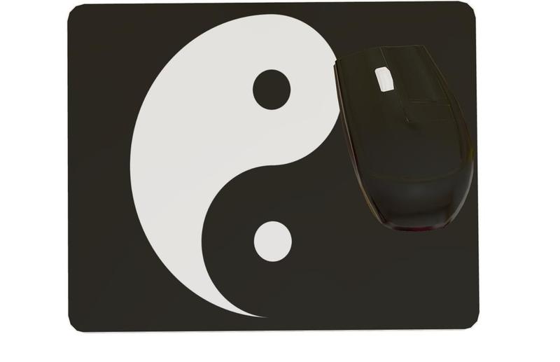 Mouse Pad Yin Yang Modelo 2 - Central Personalizados - Mouse Pad ...