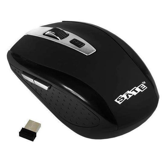 Mouse Sate A-35G 2.4GHZ Wireless Preto - Satellite - Mouse - Magazine Luiza