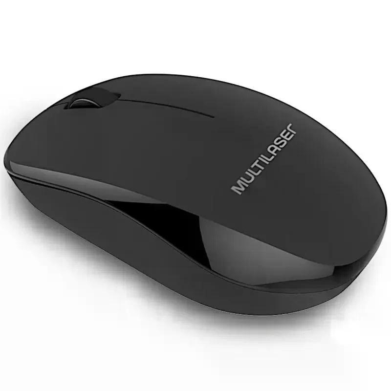Mouse Sem Fio 2.4 Ghz 1200dpi Usb Power Save Com Pilha Mo309 Preto ...