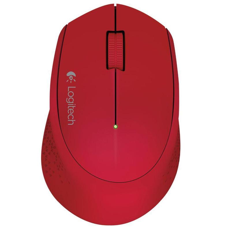 Mouse sem fio Logitech M280 com Conexão USB e Pilha Inclusa, Vermelho ...