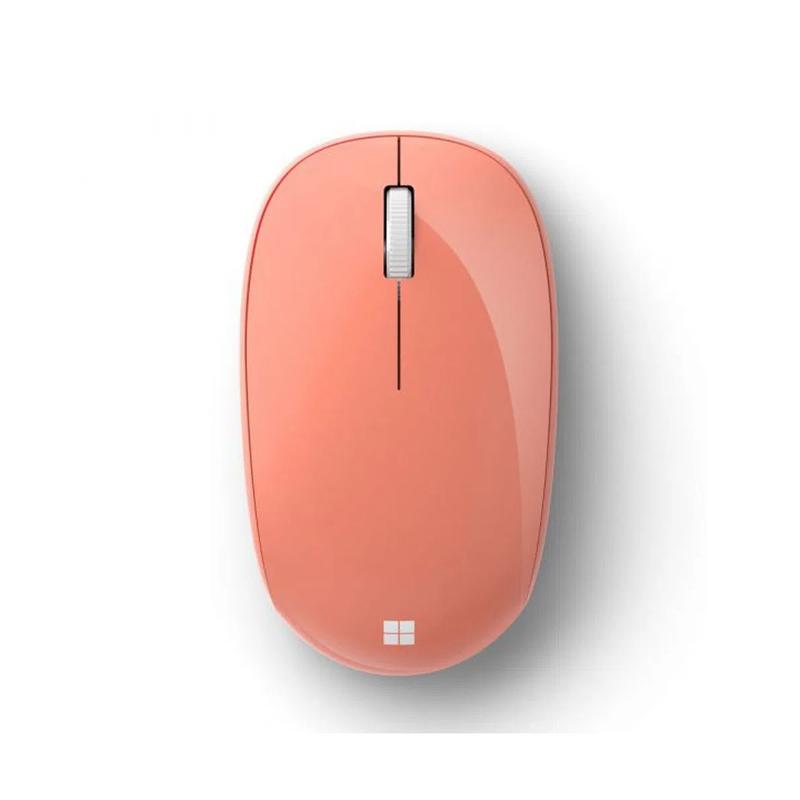 Mouse sem Fio Microsoft, Bluetooth, Laranja - RJN00056 - Mouse ...