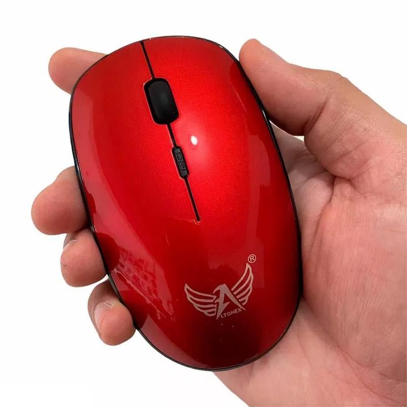 Mouse sem fio óptico slim USB PC notebook ergonômico - Filó Modas ...