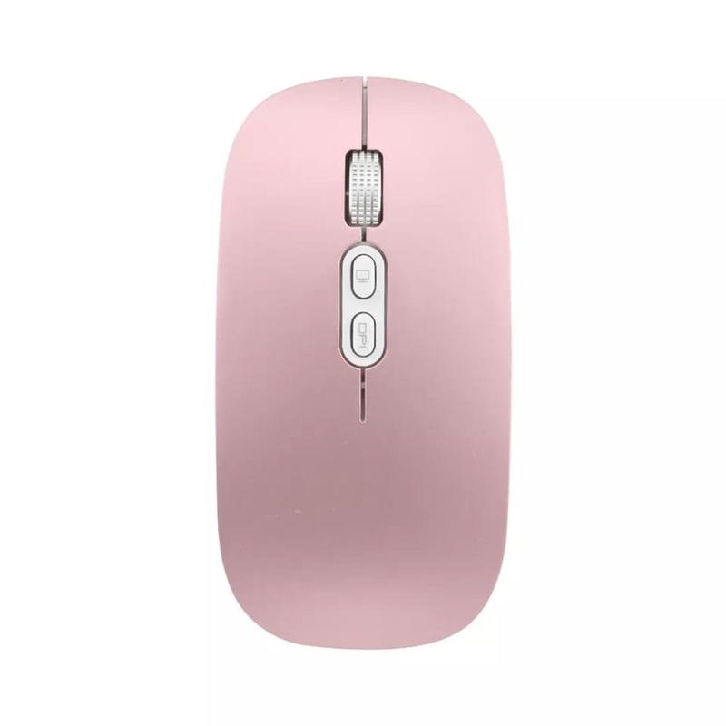 Mouse Sem Fio Recarregável Rosa Silencioso Para Notebook Dell - FAM ...