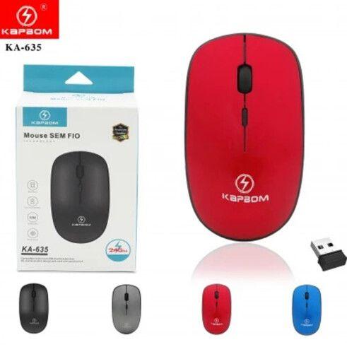 Mouse sem Fio Wireless 2.4 Ghz Kapbom - KA-635 - MIRÃO - Mouse ...