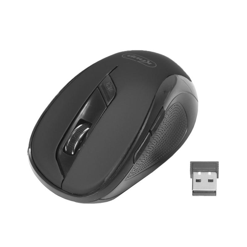 Mouse Sem Fio Wireless 2,4 GHz Ergonômico Conexão Fácil 10 m - KNUP ...