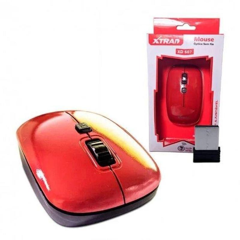 Mouse Sem Fio Xtrad XD-607 - Mouse - Magazine Luiza