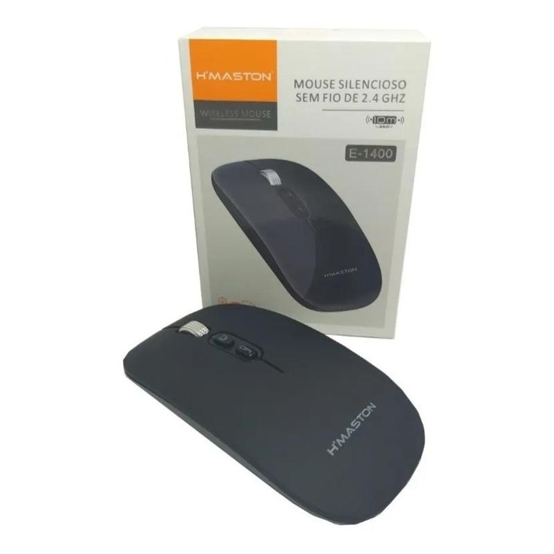 Mouse Wireless Bateria Recarregável Silencioso Sem Fio - MASTO - Mouse ...