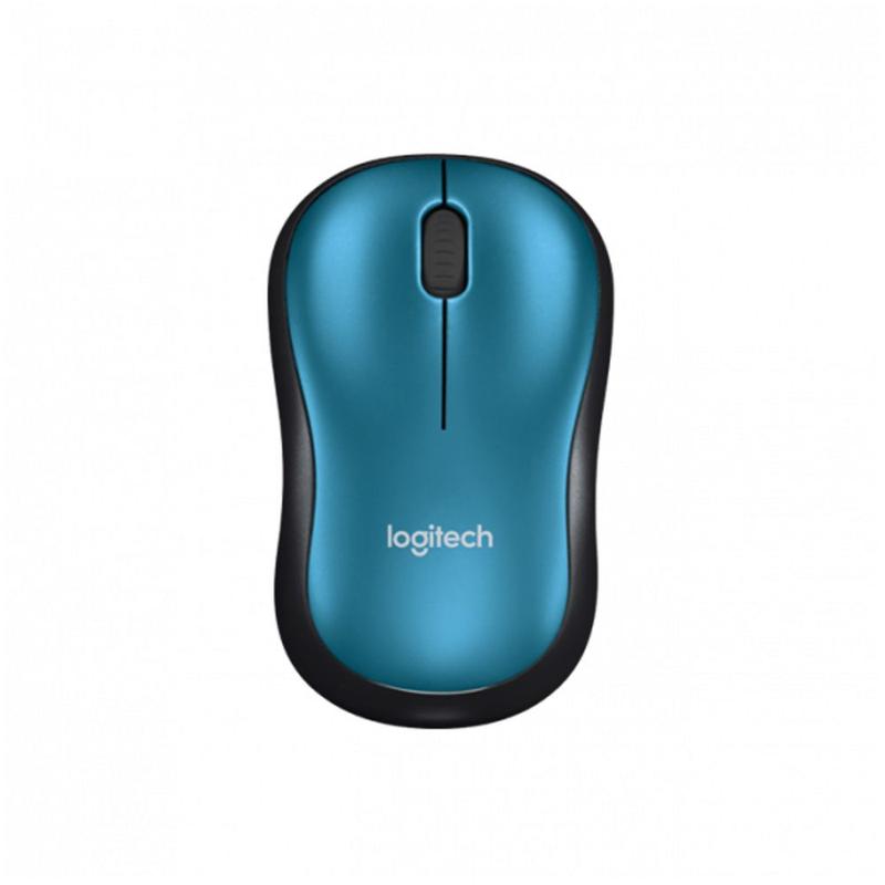 Mouse Wireless Logitech M185 3 Botões 1000 DPI Azul - Mouse - Magazine ...