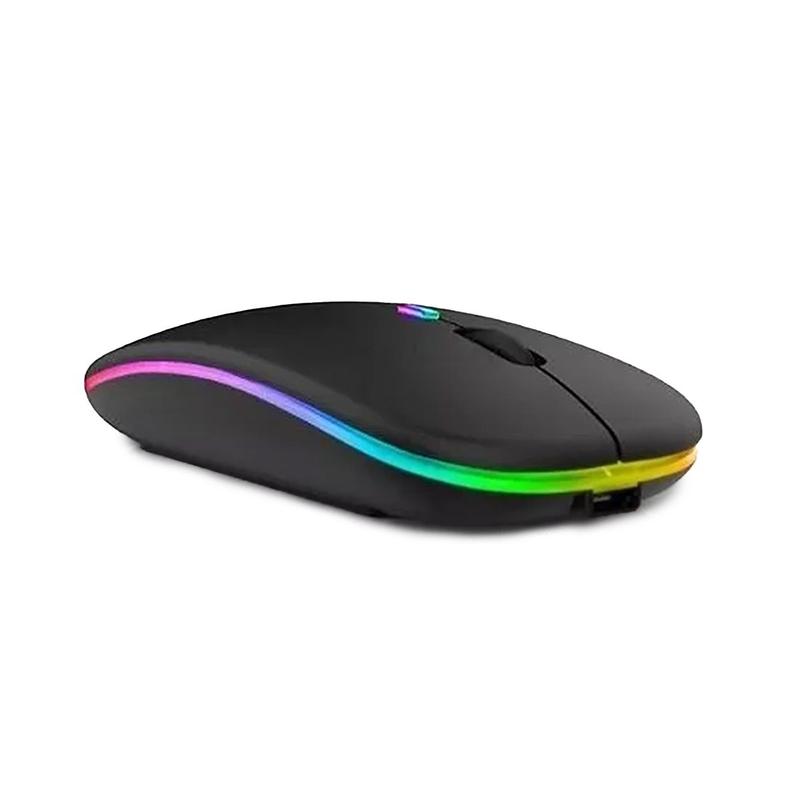 Mouse Wireless Recarregavel Led Rgb 2.4ghz Sem Fio - Luke Sports ...