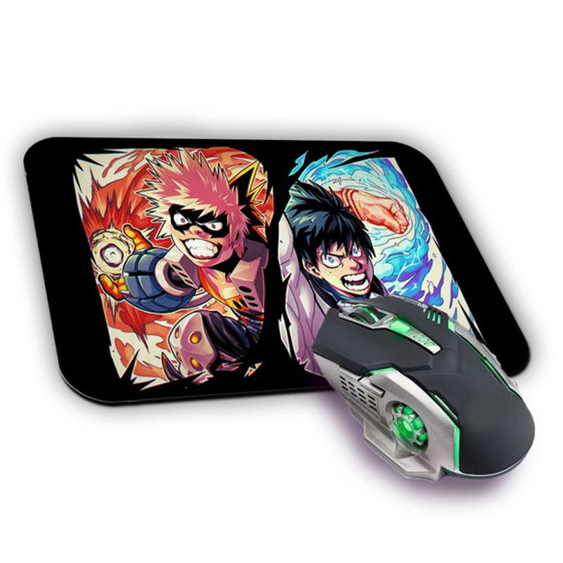 Mousepad Boku no Hero Academia Bakugo Izuku Midoriya 22x18cm - Hot ...