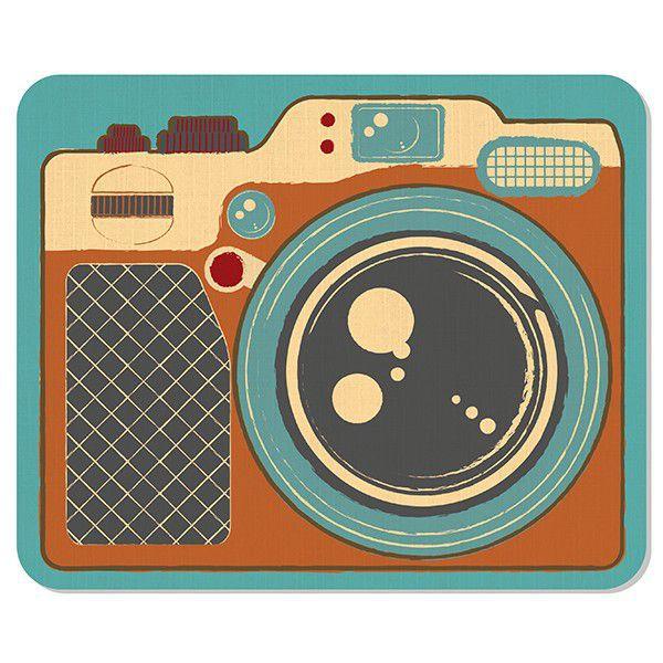 Mousepad Camera Retro Decorativo Presente Criativo Jogo Geek - Fabrica ...