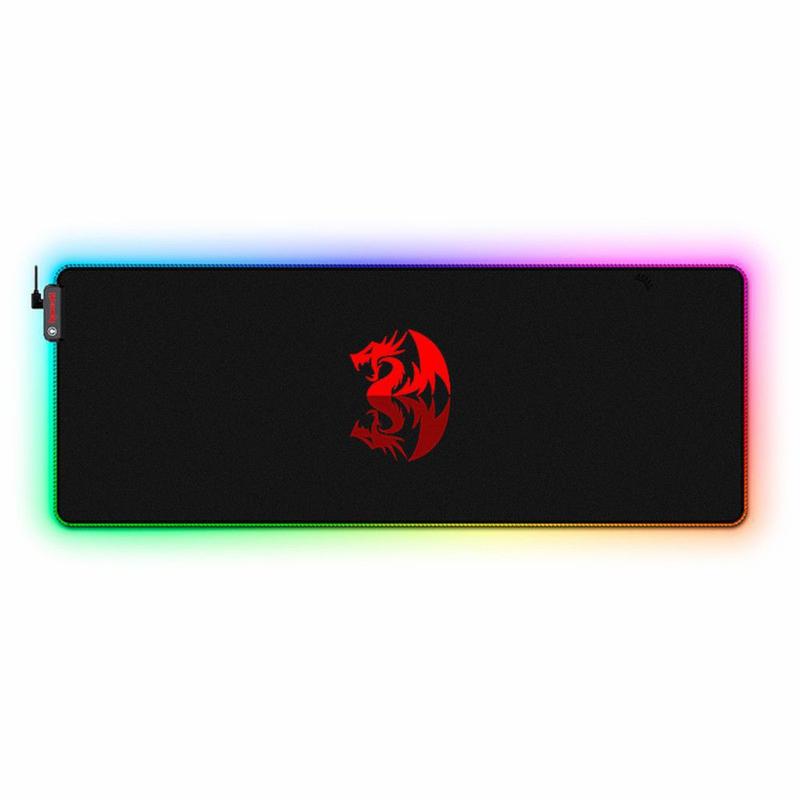 Mousepad Gamer Redragon Neptune RGB 800x300cm P027 Preto - Mouse Pad ...
