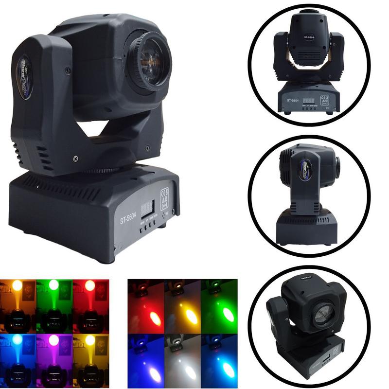 Moving Mini SPOT HEAD LED 60W DMX Iluminção DJ Balada Festa - SHOW TECH ...