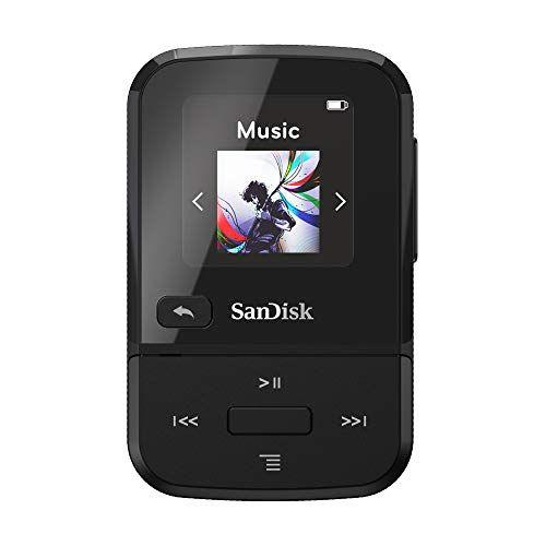 MP3 Player Clip Sport Go 32GB com Tela LED e Rádio FM - SanDisk - MP3 ...