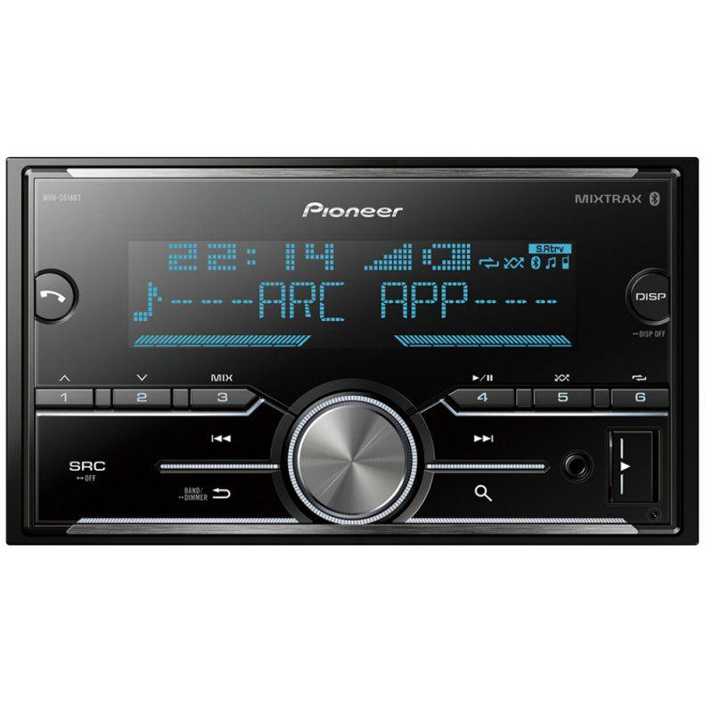 MP3 Player Pioneer Pioneer 2-DIN com Bluetooth USB Interface para ...
