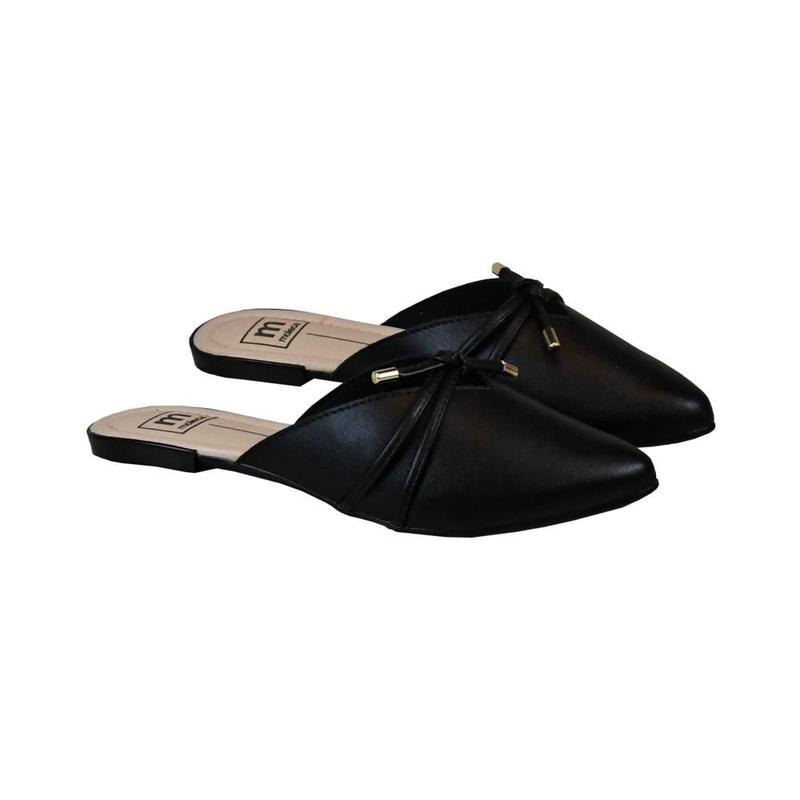 Mule Feminino Moleca Preto - Mule Feminino - Magazine Luiza