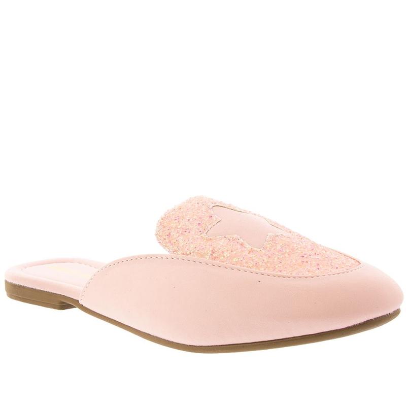 Mule Gabrielinha Estrela Paetê Holográfico Rosa - Outros Moda e ...