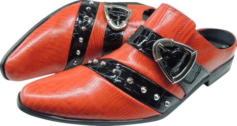 Mule Masculino em Couro - Babuche - Orange Clockwork - Ref: 540 - ART ...