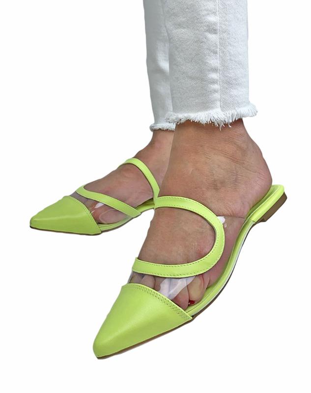Mule Vinil Lariessa Lima - Lelive - Mule Feminino - Magazine Luiza