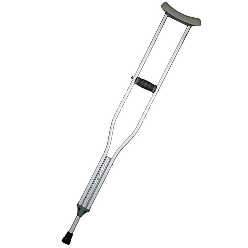 Muleta Axilar de Alumínio Mercur Cinza Tam P - unidade - Muleta ...